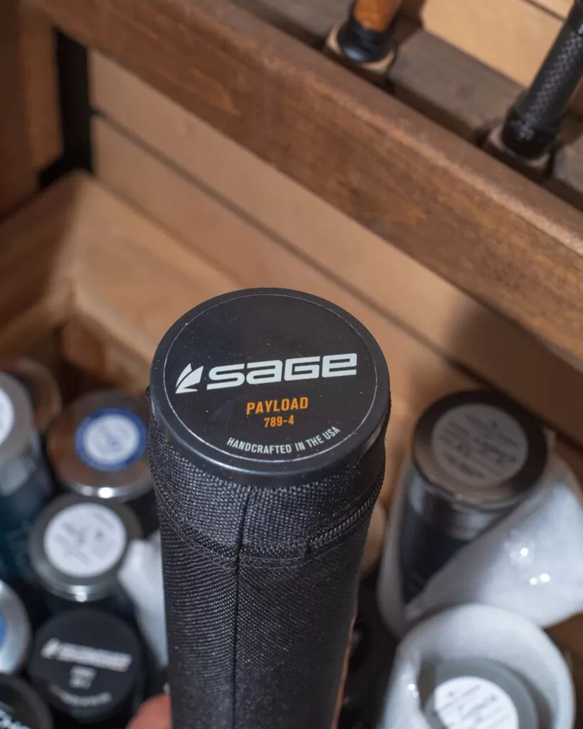 Sage fly gear available at Eco Lounge